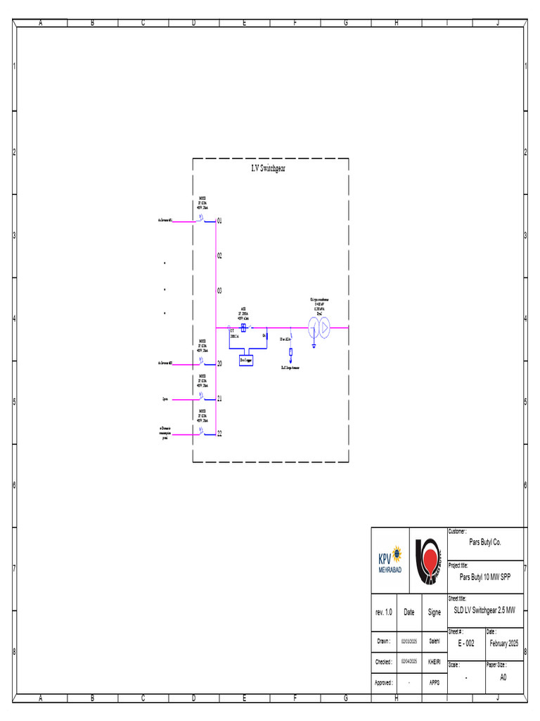SLD LV Switchgear1,2,3,4-Model | PDF | Electrical Equipment ...
