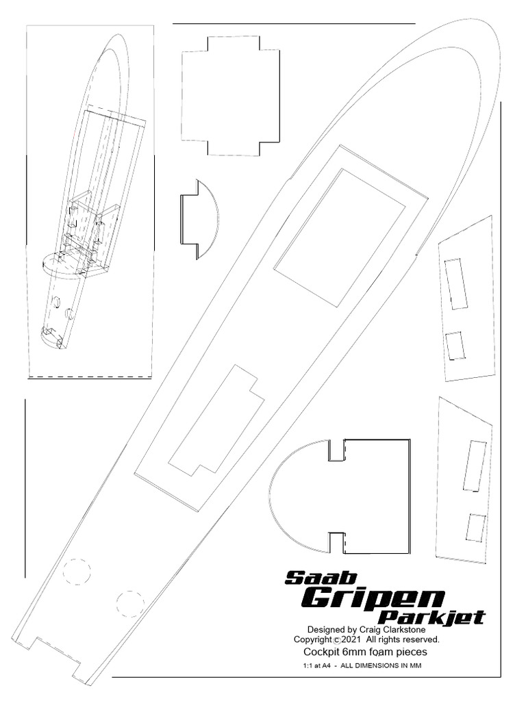 Gripen Cockpit Depron | PDF
