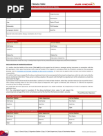 Unaccompanied Minor Form | PDF