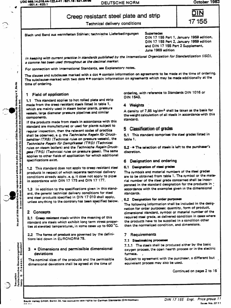 Din 17155 | PDF