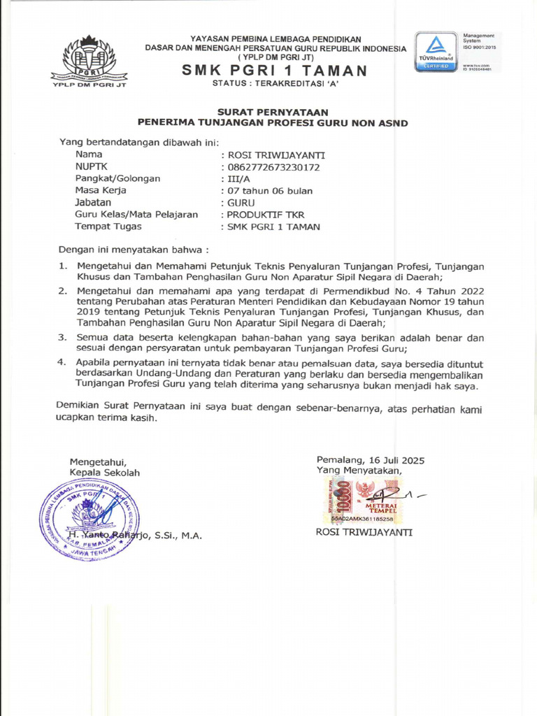 Rosi Triwijayanti | PDF