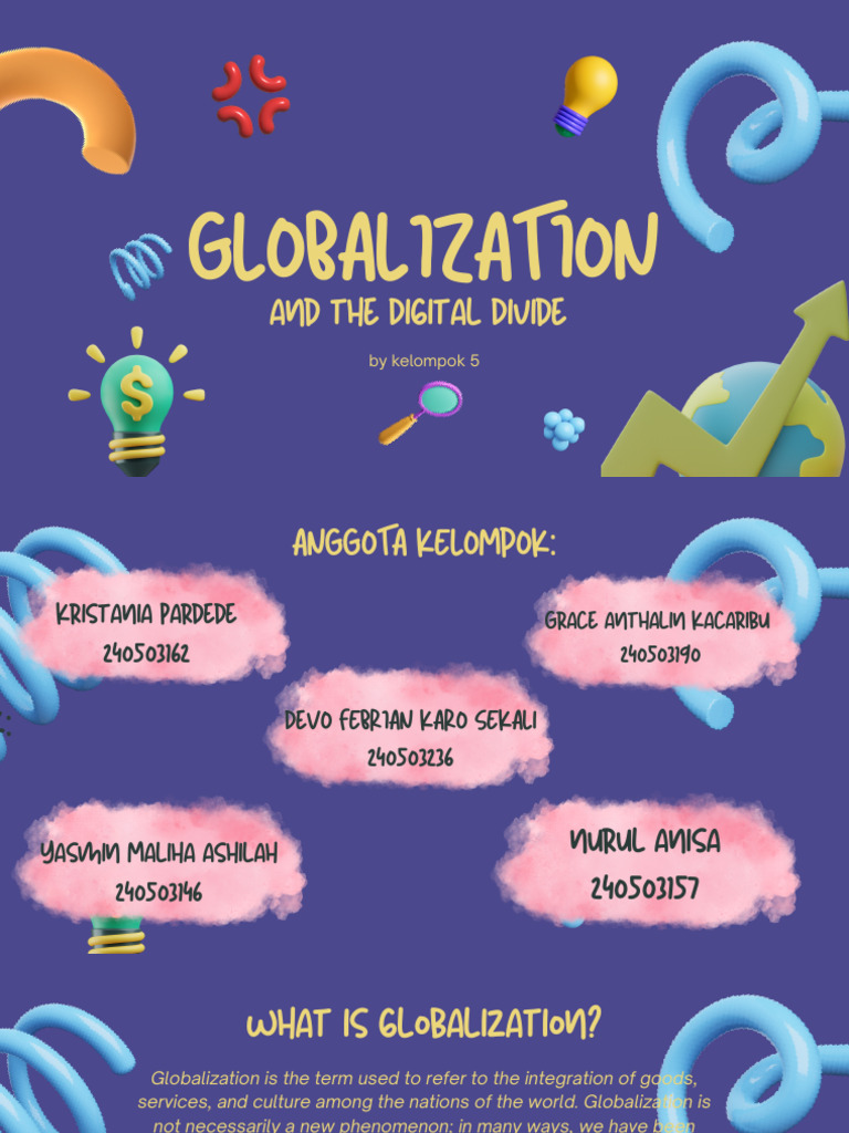5 Globalization and The Digital Divide | PDF | Globalization | Computing