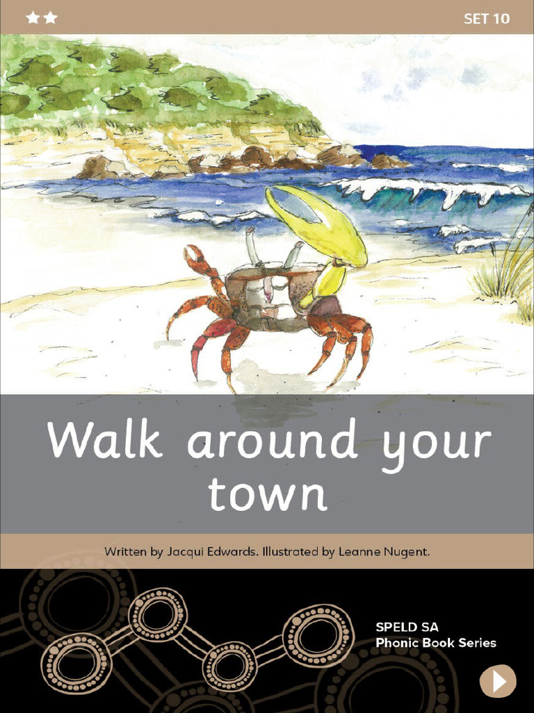 SPELD SA Set 10 Walk Around Your Town PowerPoint | PDF