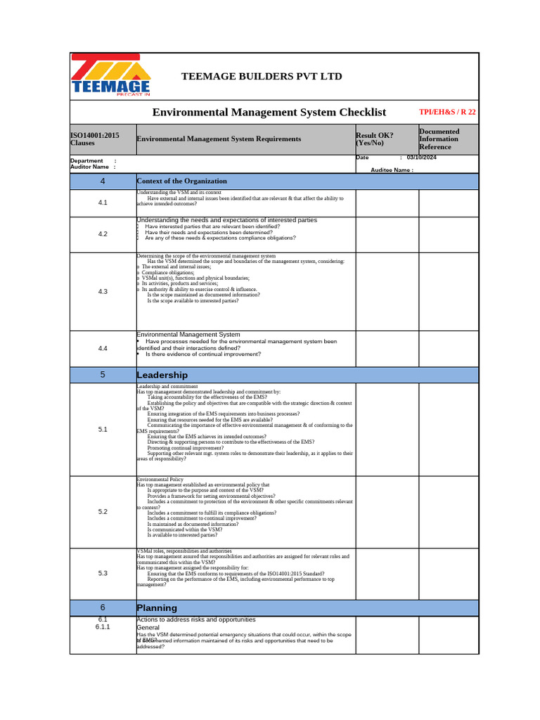 Opm Internal Audit Ems | PDF | Audit | Regulatory Compliance