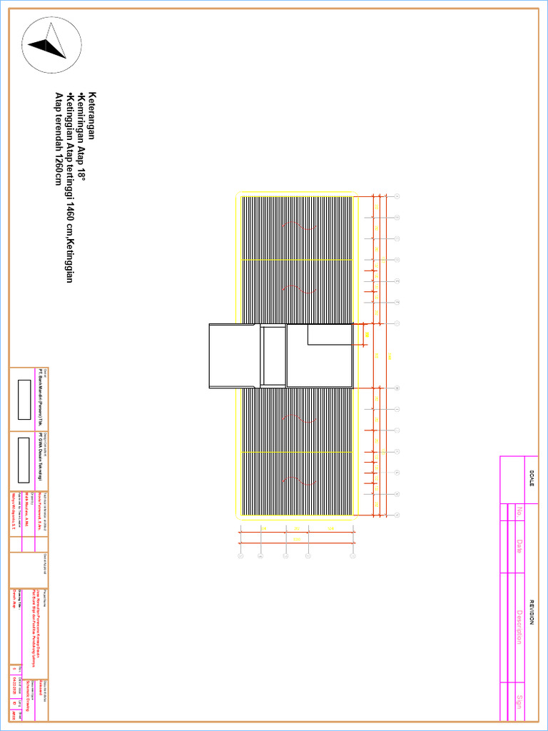 Denah Atap Flat Bumi Slipi Design | PDF
