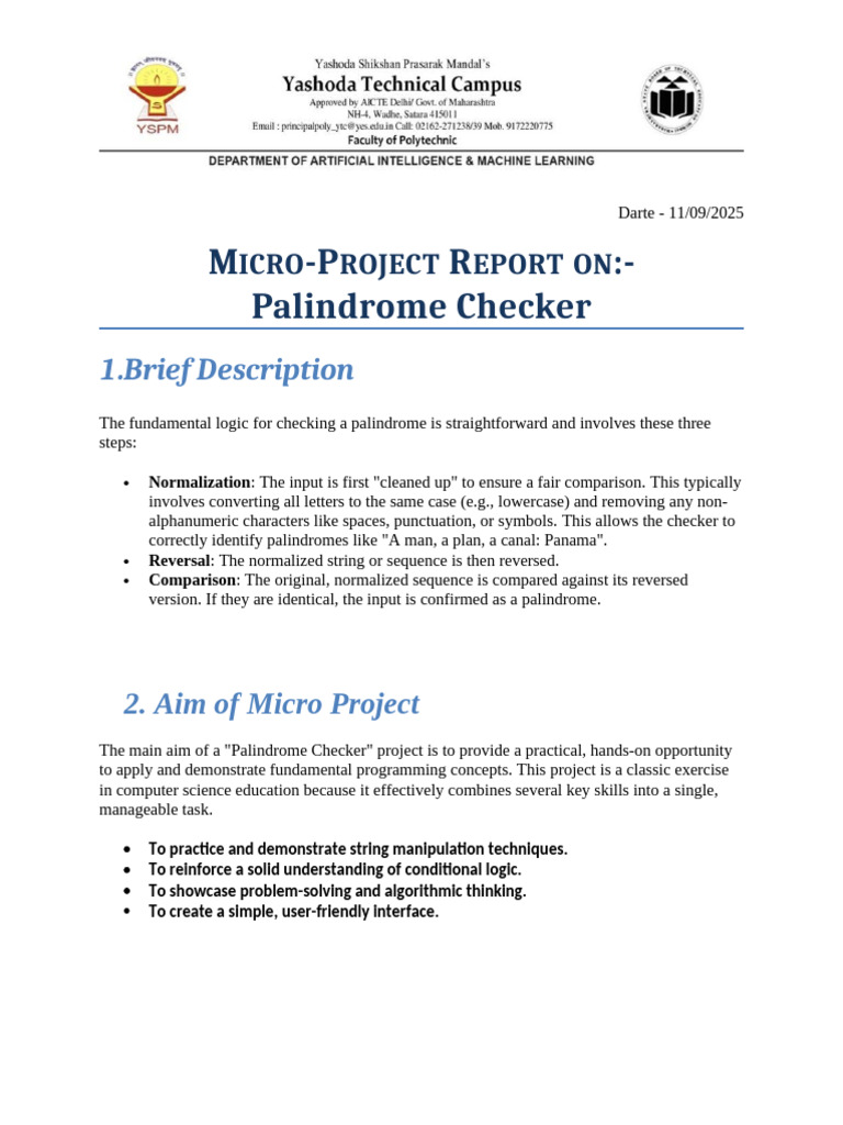 Python Microproject (DIPAK) Report | PDF | String (Computer Science) | Input/Output