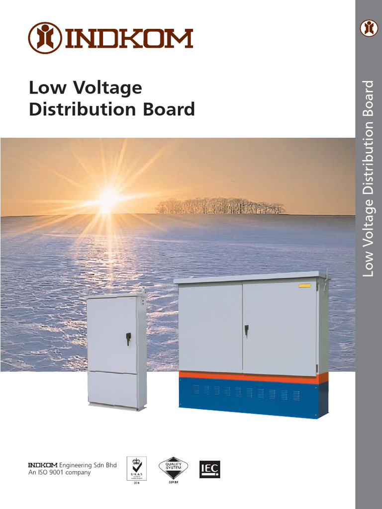 Low Voltage Distribution Board Overview | PDF | Fuse (Electrical) | Switch