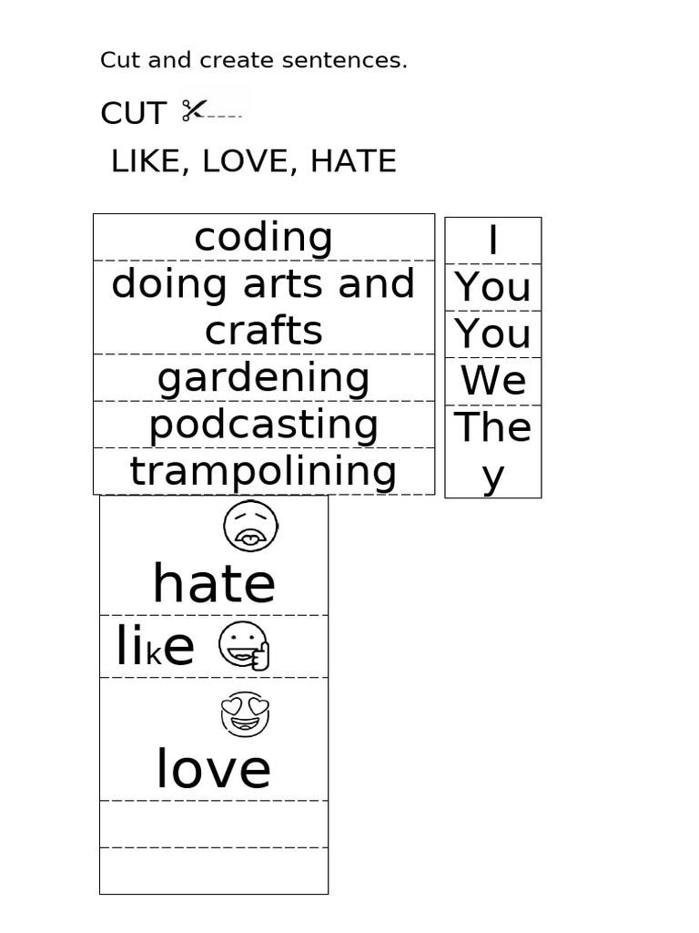 Flipbook Create Sentences | PDF