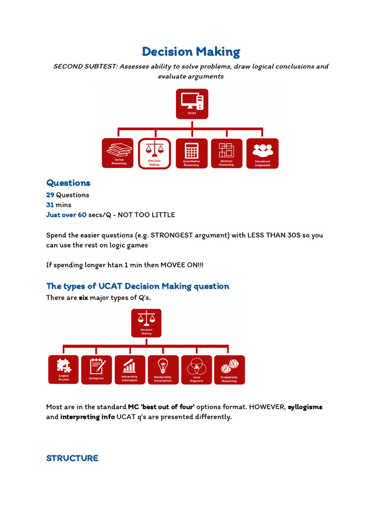 DM - Decision Making _))).docx | PDF | Argument | Logic