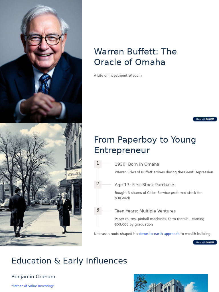 Warren-Buffett-The-Oracle-of-Omaha The Great Inverter | PDF | Warren ...