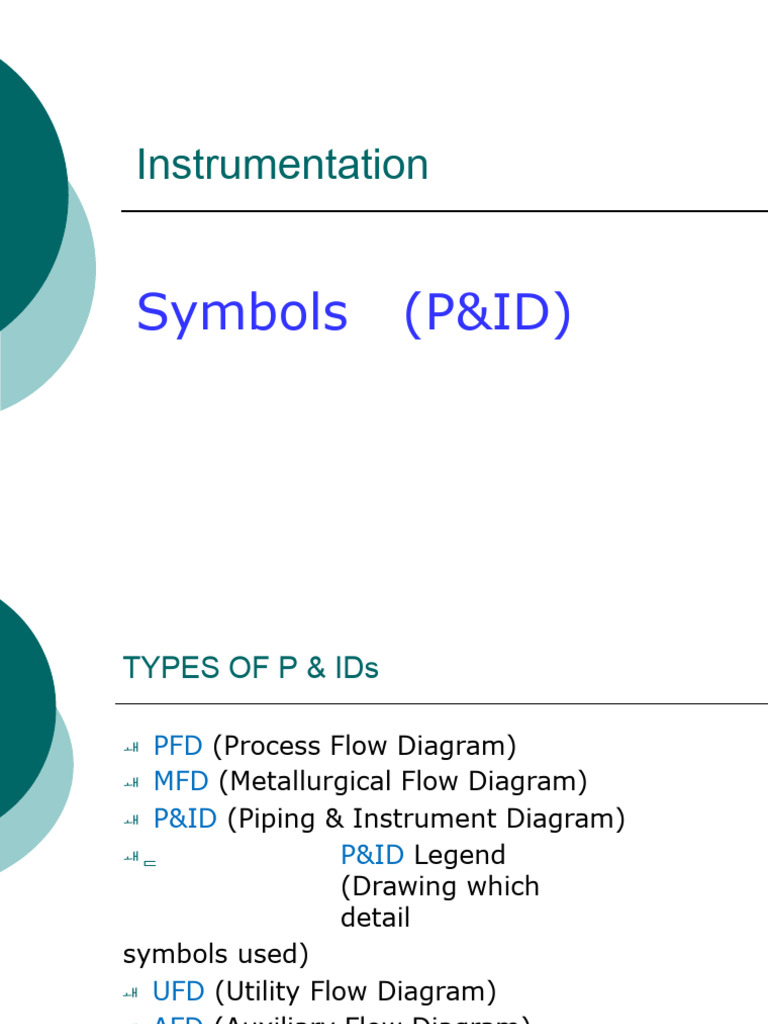 P&ID Overview and Types | PDF