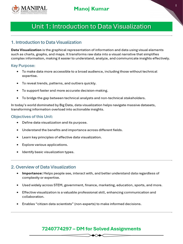 Data Visulization | PDF | Microsoft Excel | Comma Separated Values
