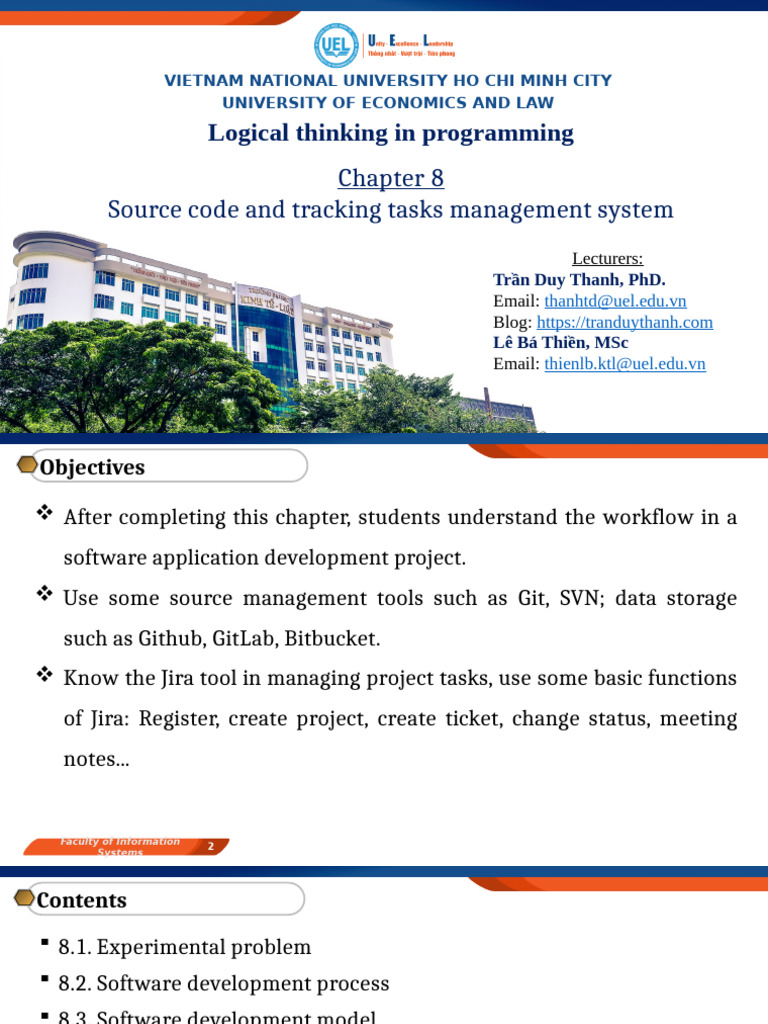 LTP - Chapter 8 - Source Code Management System and Tracking Tasks (More) | PDF | Version ...