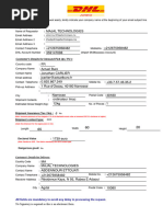 FedEx Remote Pickup Request Form | PDF | United States Postal Service ...