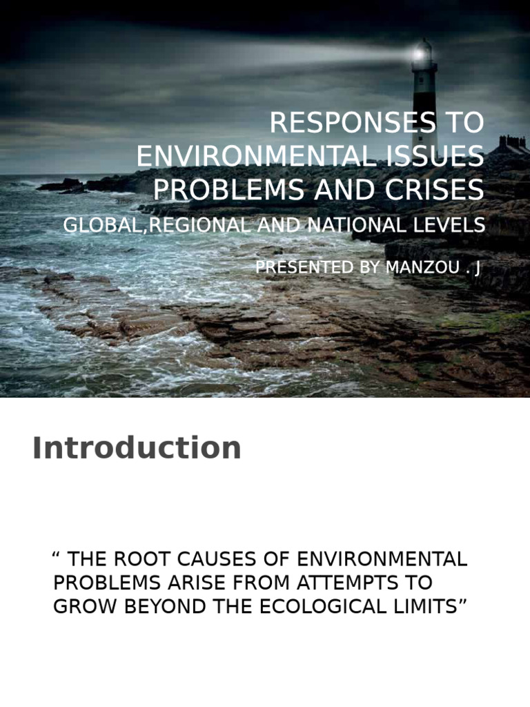 Environmental Issues and Global Responses | PDF | Sustainability ...