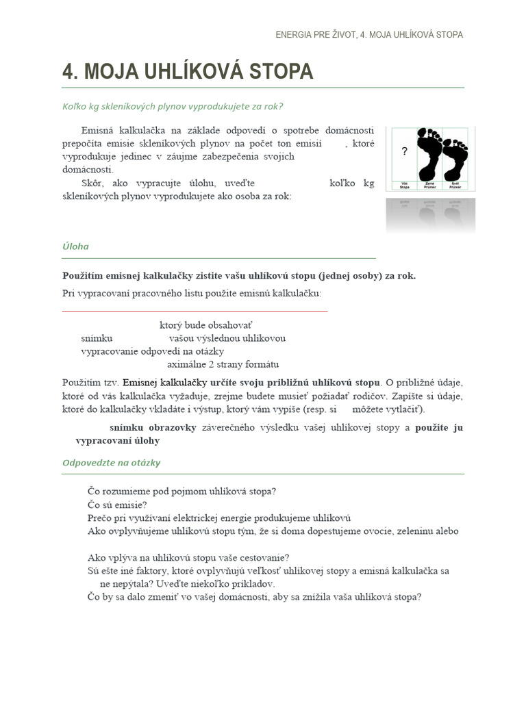 04 Moja Uhlíková Stopa | PDF