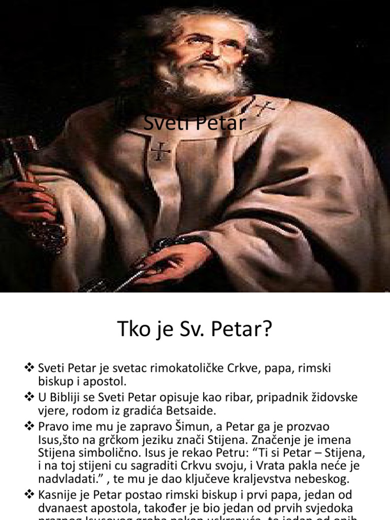 Sveti Petar | PDF