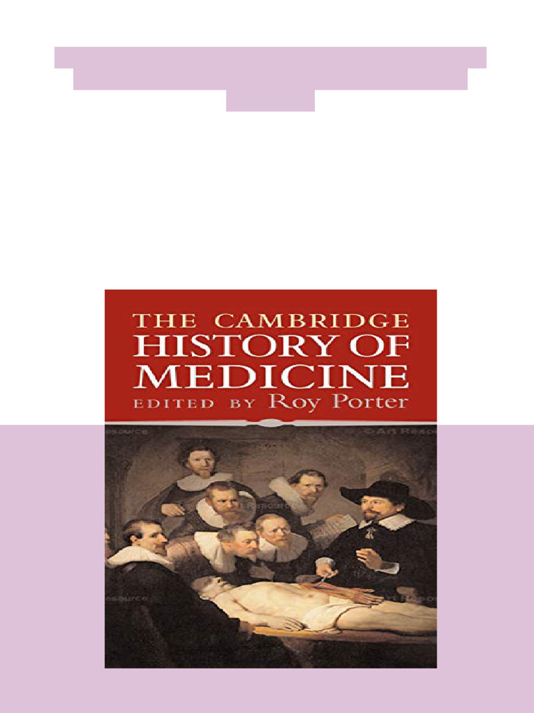 (Ebook) The Cambridge History of Medicine by Roy Porter ISBN ...