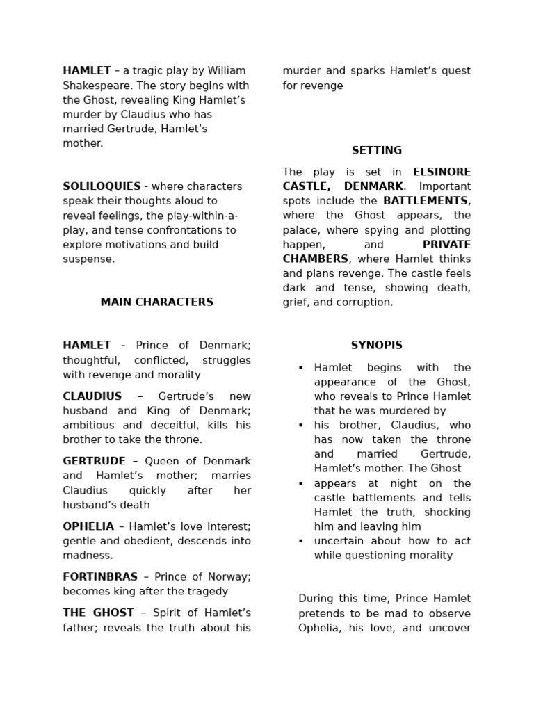 GREAT BOOKS REVIEWER (2) | PDF | Hamlet | Divine Comedy