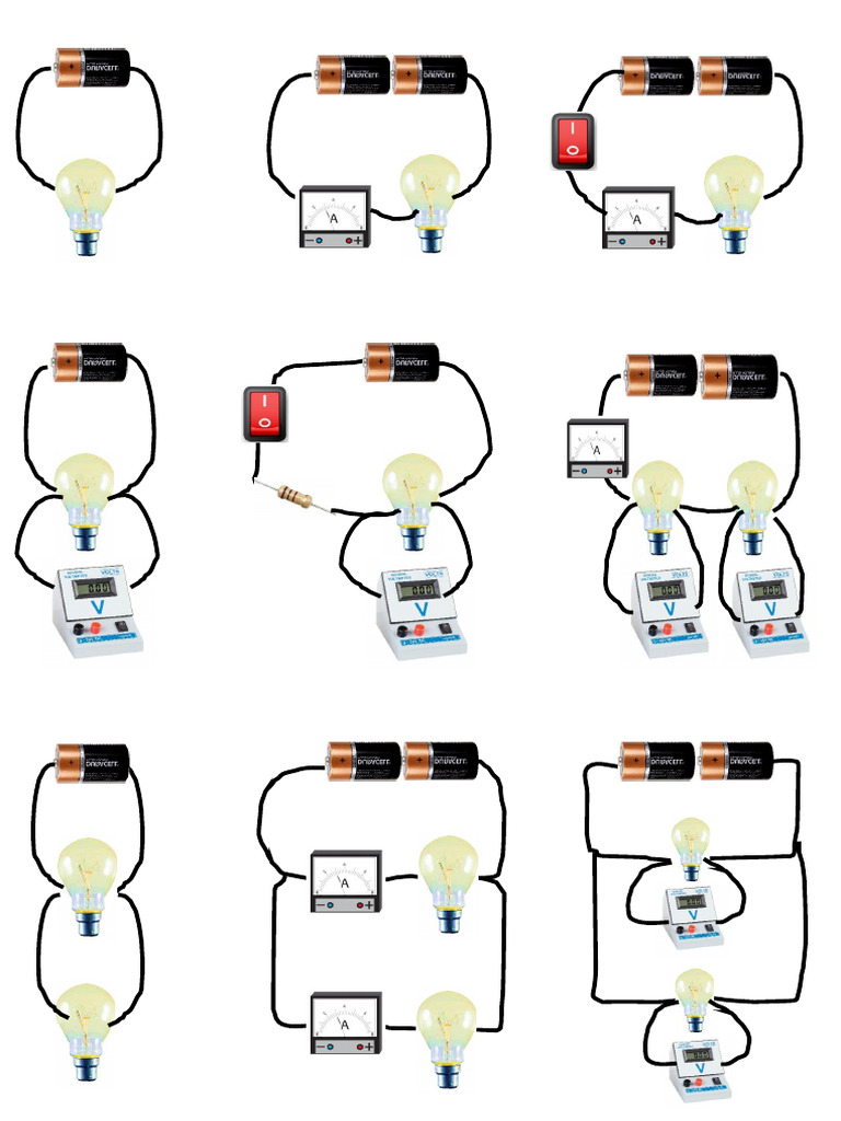 Drawing Circuits Worksheet | PDF