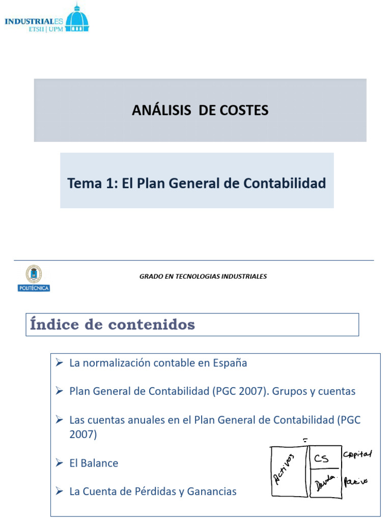 Plan General Contable 2025 en España | PDF | Estado financiero ...