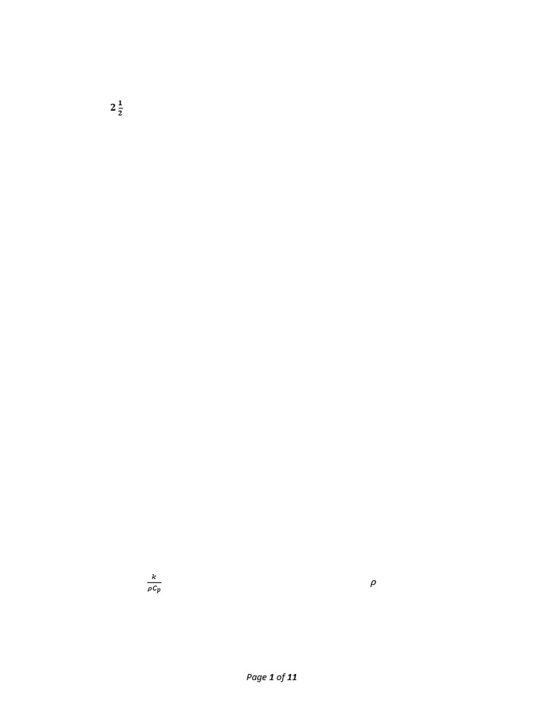 Heat Transfer Exam Questions and Answers | PDF | Heat Transfer | Heat ...