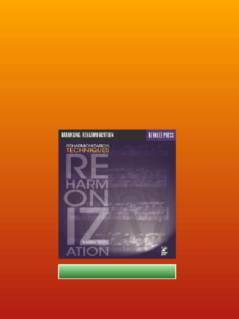 Reharmonization Techniques Paperback Randy Felts online version | PDF