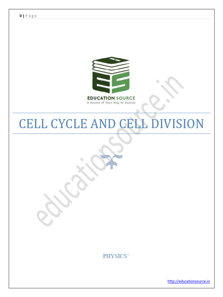 Class 11 Biology Chapter 10cell Cycle and Cell Division | PDF | Meiosis ...