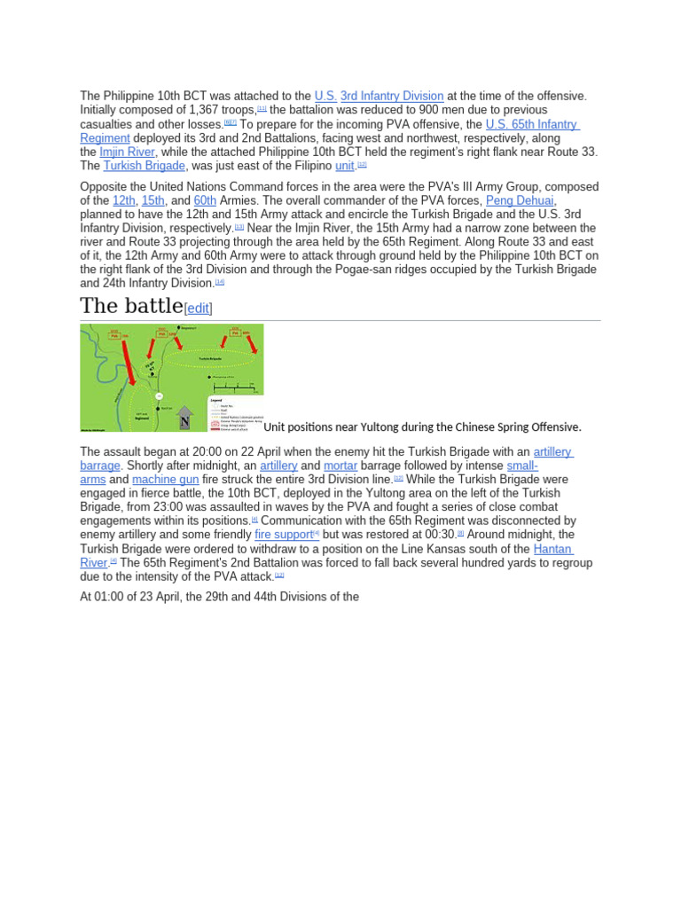 Battle of Yultong | PDF