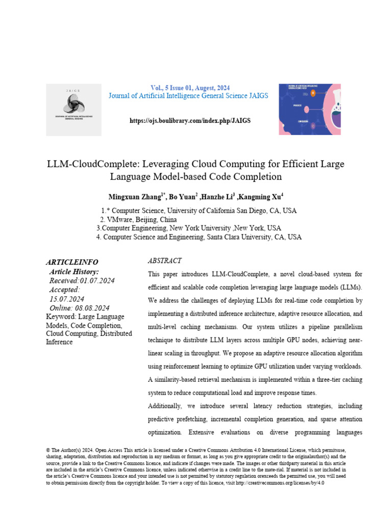 LLM-Cloud Complete Leveraging Cloud Computing For | PDF | Cloud ...
