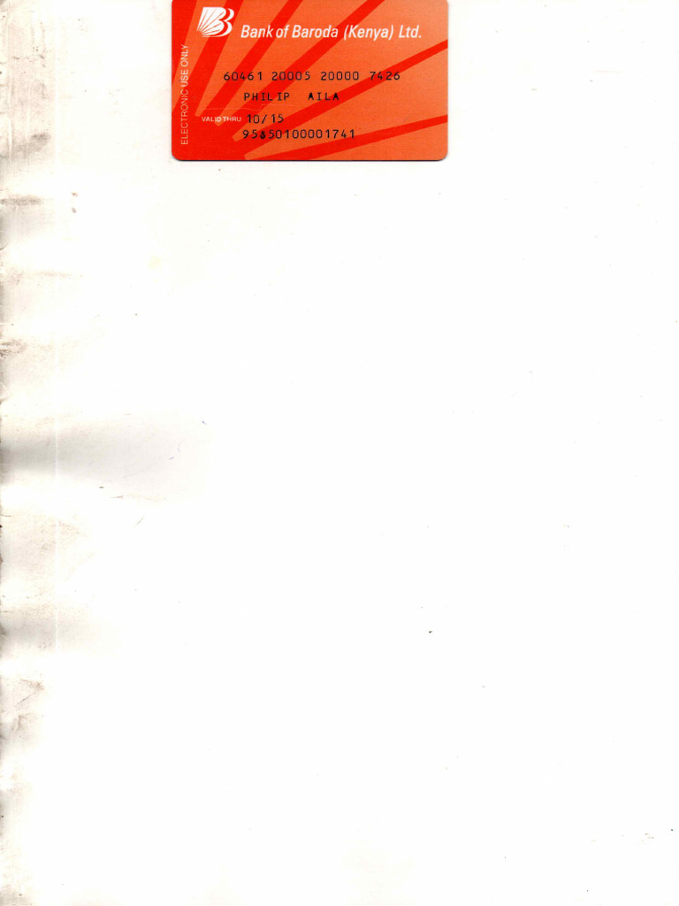 Bank Template | PDF