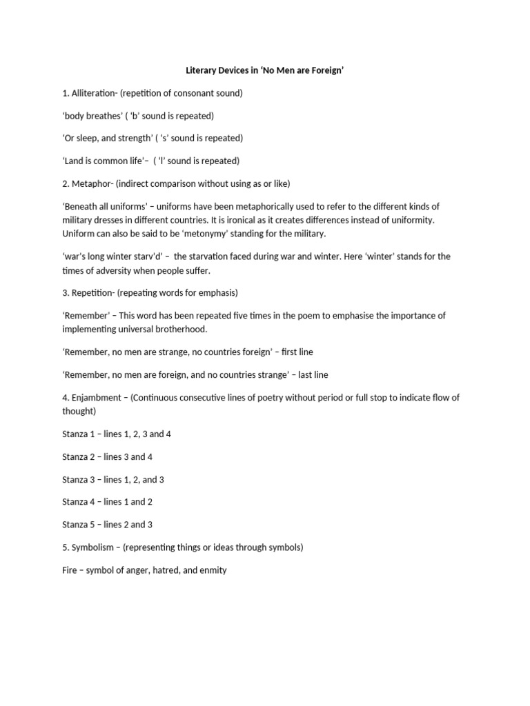 Literary Device IX | PDF