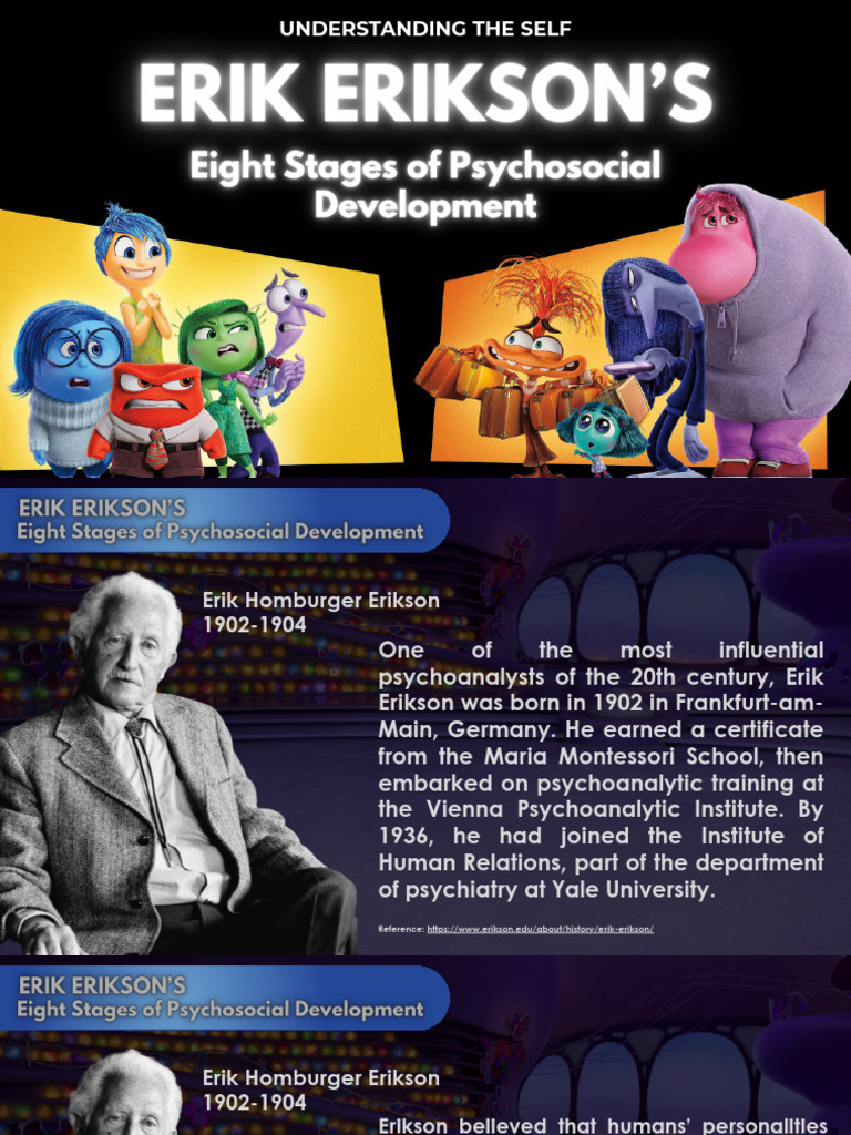 Erik Erikson's Eight Psychoanalysis Theory | PDF | Psychoanalysis ...