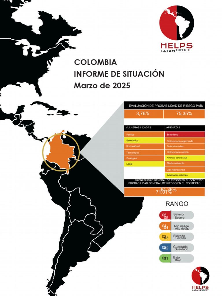 Colombia Security Situational Report - March 2025 (2) en Español | PDF ...