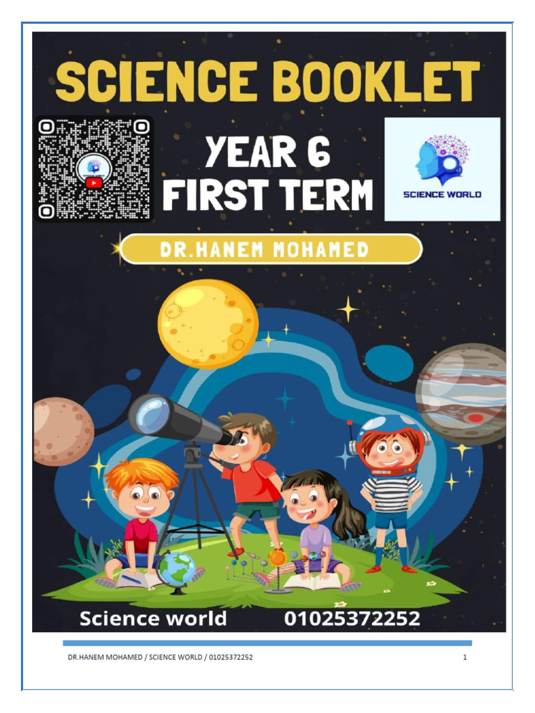 Science Booklet Year 6, First Term | PDF | Respiratory System ...