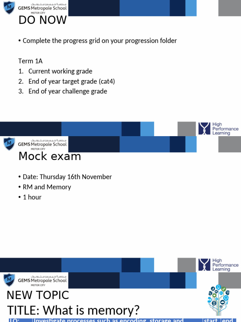 L1 Encoding, Storage and Retrieval | PDF | Memory | Recall (Memory)