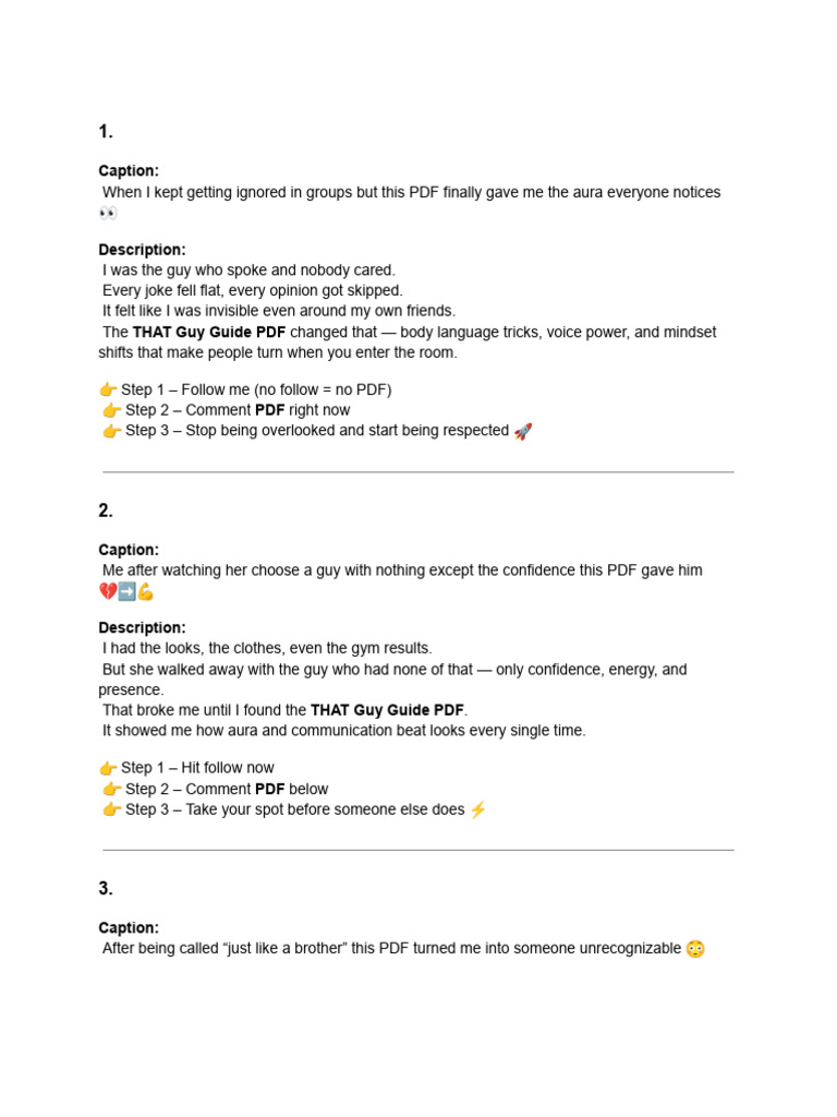 Main Character | PDF