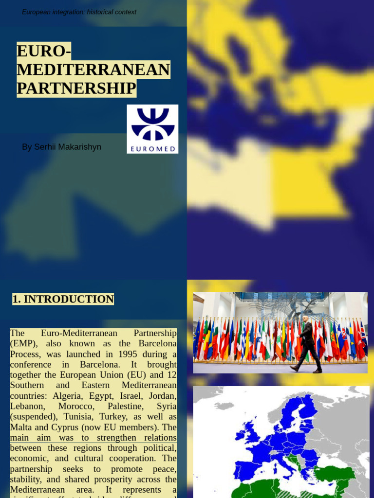 Euro Mediterranean Partnership | PDF | Natural Environment | Global ...