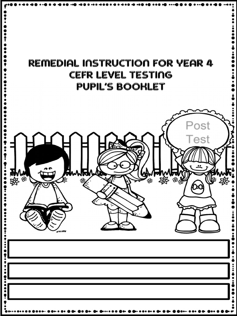 English Immersive Programme Assessment Tools | PDF