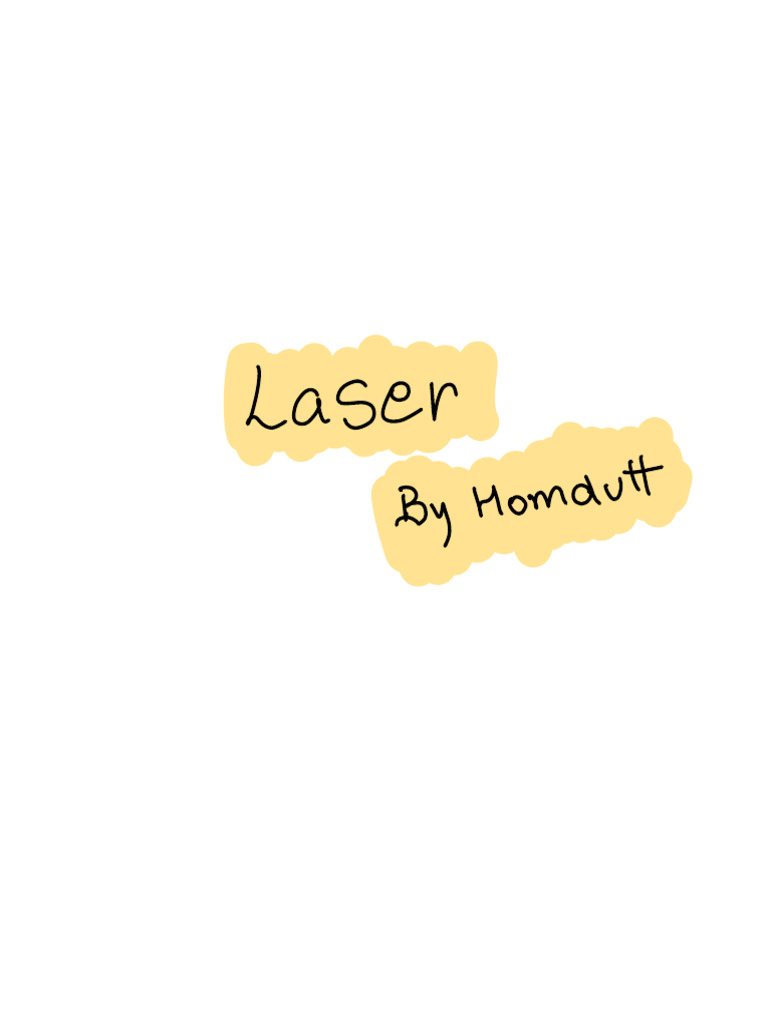 Laser | PDF