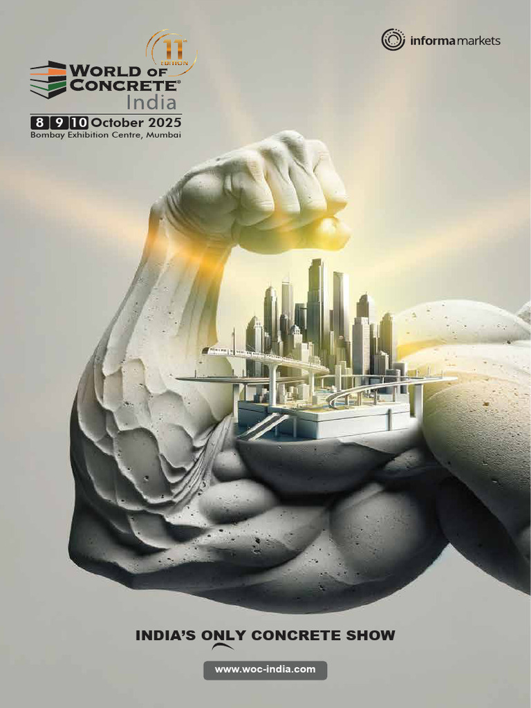 World of Concrete India 2025 Overview | PDF | Concrete | Mumbai