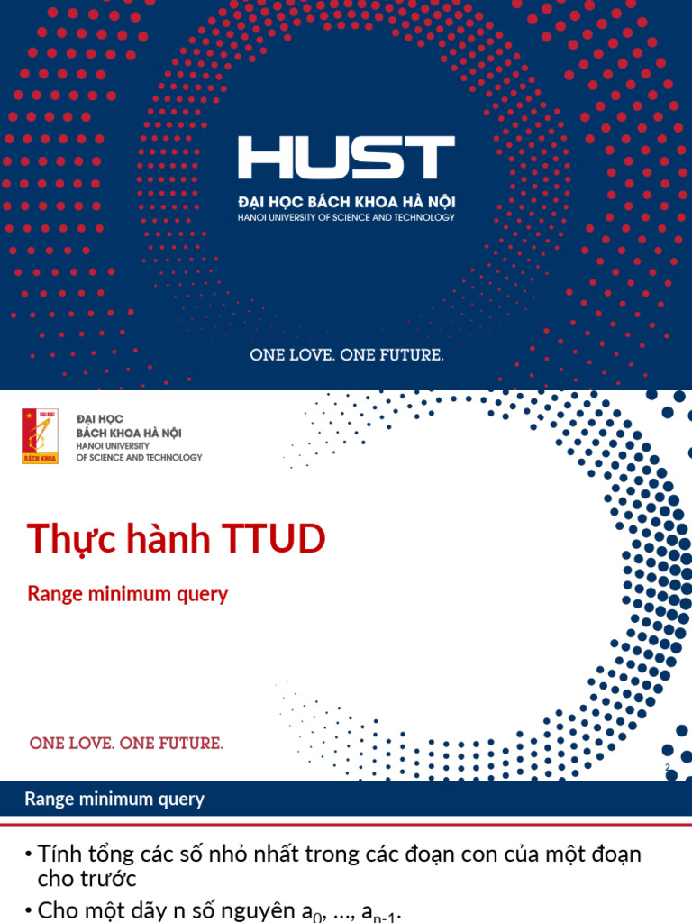 Range Minimum Query | PDF