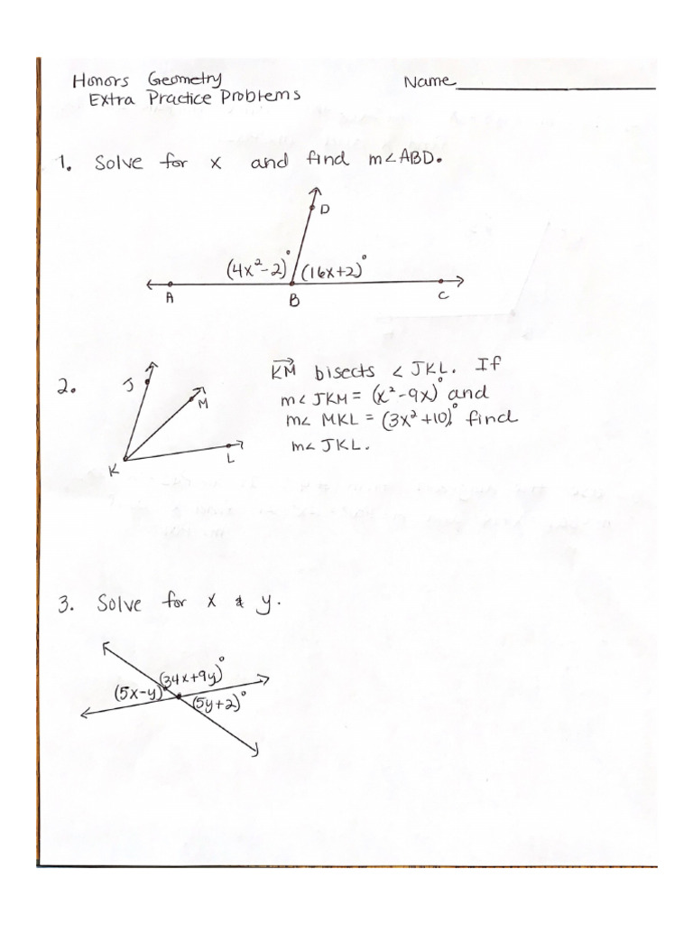Extra Practice Problems With Factoring and Systems | PDF