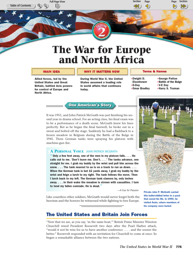 The Americans CH 25 Sec 2 | PDF | Battle Of Stalingrad | Battle Of The ...