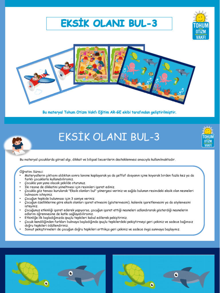 Eksik Olani Bul 3 | PDF