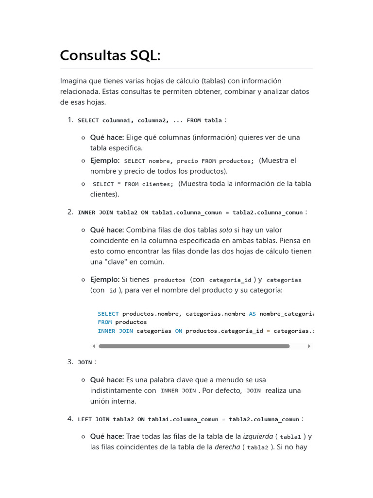 SQL Avanzado | PDF | SQL | Software de gestión de datos
