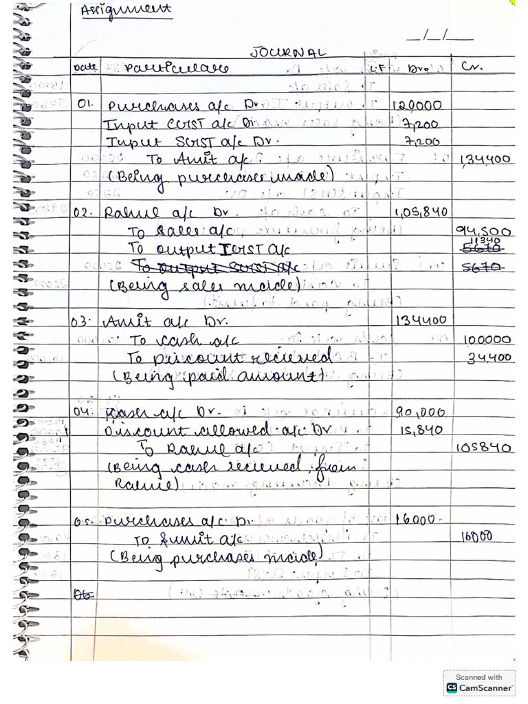 Journal Entries | PDF