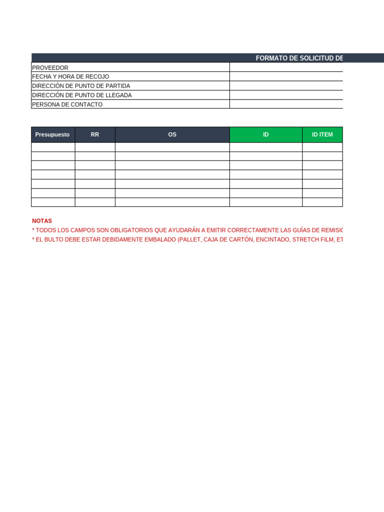Formato de Recojo Antapaccay | PDF