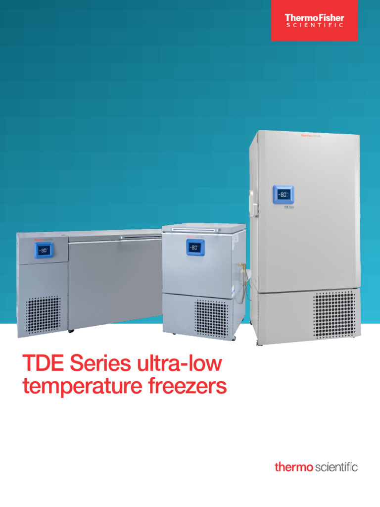 TDE Series ULT Freezers NA | PDF