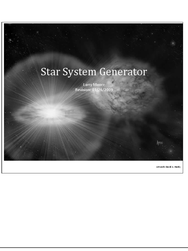 D&D Style Star System Generator | PDF | Planetary Habitability ...